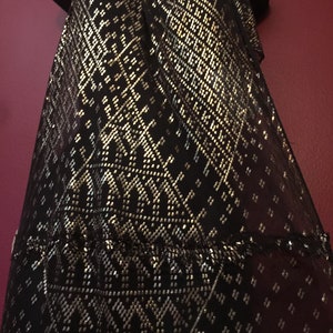 Camel Mania Egyptian Vintage Assuit Black Silver Shawl 1930's ...