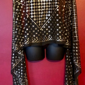 Lustrous Coptic Egyptian Vintage Assuit Shawl With Silver 1930 - Etsy