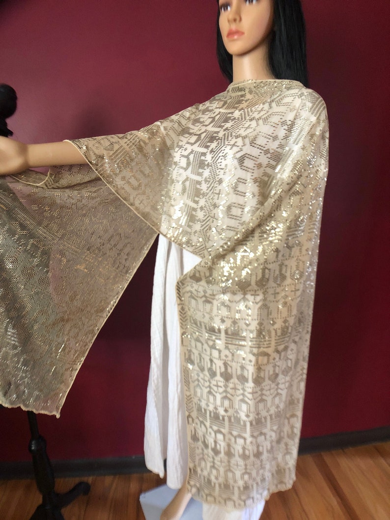 Ultimate Wedding Vintage Egyptian Assuit Ecru With Stunning - Etsy