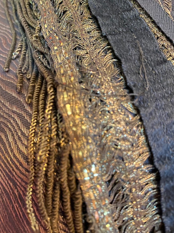 RARE 1700-1800's Bronze Gold Bullion Shawl Turkey Ci… - Gem