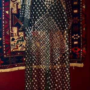 Lustrous Coptic Egyptian Vintage Assuit Shawl With Silver 1930 - Etsy