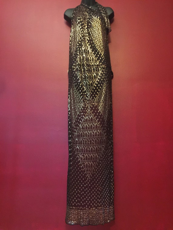 Camel Mania Egyptian Vintage Assuit Black Silver Shaw… - Gem