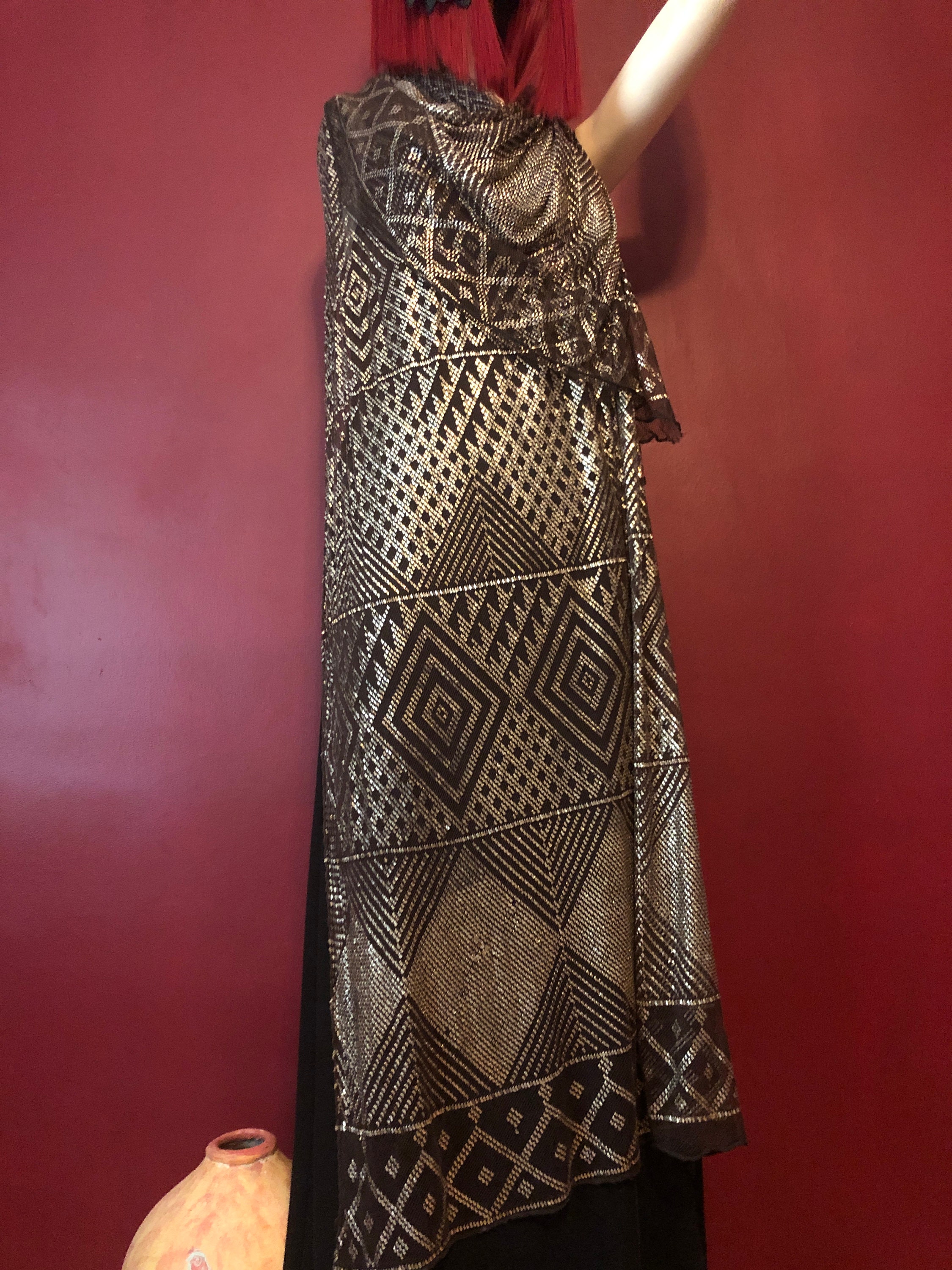 XWIDE Masterpiece Vintage ASSUIT Art Deco Piano Shawl 1930 - Etsy