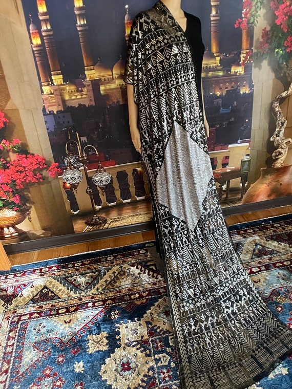 The "Most Beautiful Vintage" Egyptian Assuit Black s… - Gem