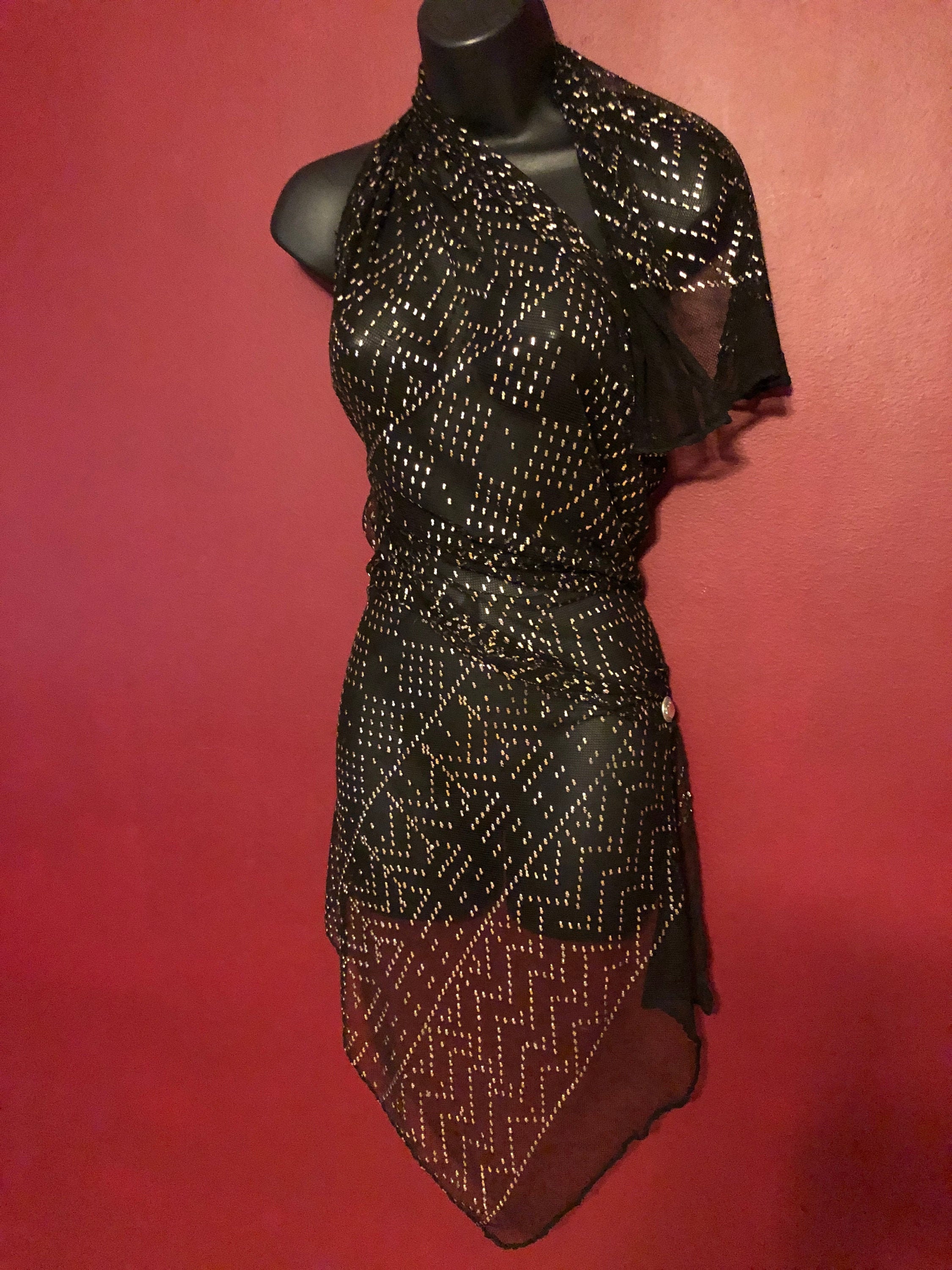 1800's Antique Egyptian Assuit Black /silver Assuit With - Etsy