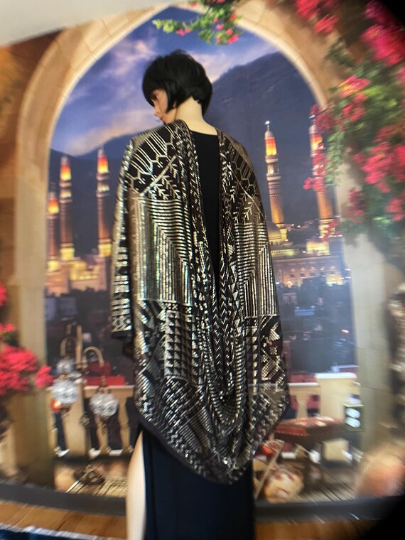 Coptic Treasure Vintage Egyptian Assuit Shawl 1930 Pi… - Gem