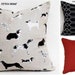 Sunbrella Pillows, Fetch Bone, Jockey Red, Connect Onyx - Etsy