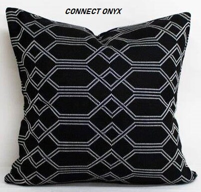 Sunbrella Pillows, Fetch Bone, Jockey Red, Connect Onyx - Etsy