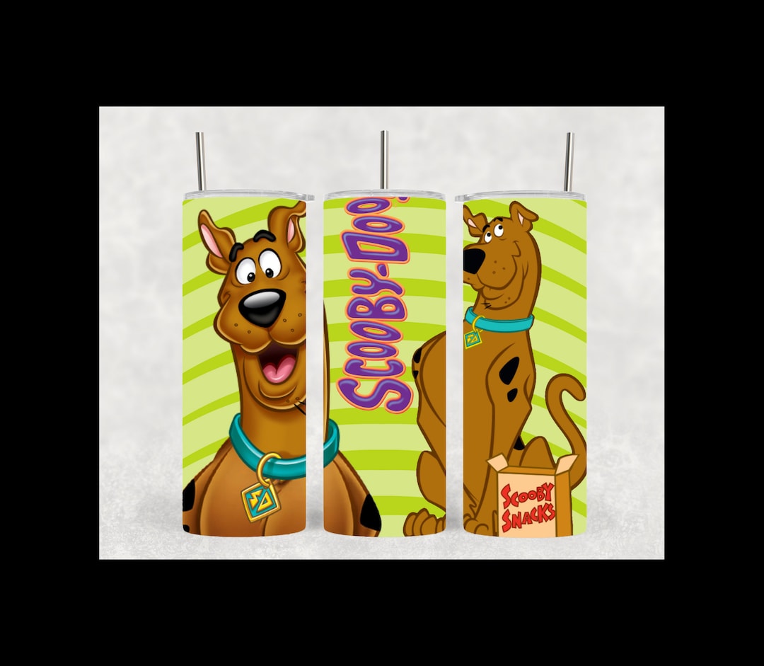 Scooby-doo Tumbler / Scooby-doo Vibes Bottom Rubber Tumbler - Etsy