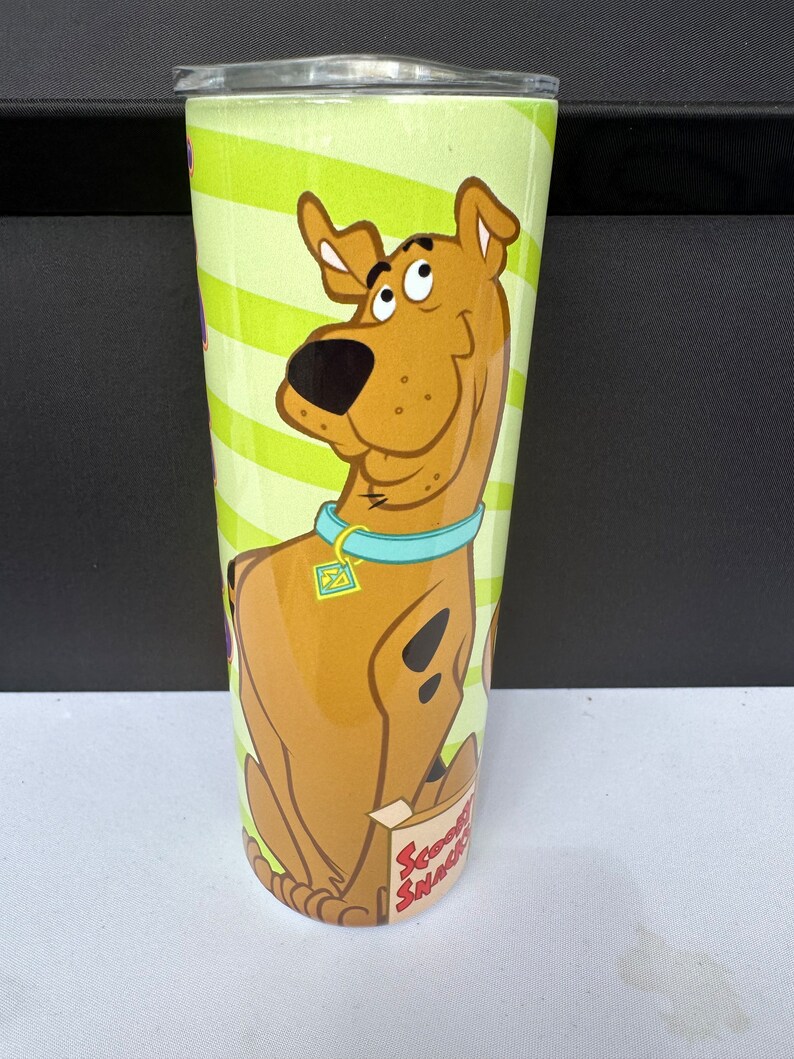 Scooby-doo Tumbler / Scooby-doo Vibes Bottom Rubber Tumbler - Etsy