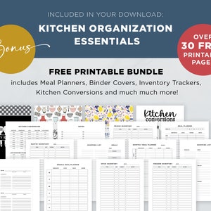 Editable MS Word Cookbook Template, Printable Recipe Binder Kit ...