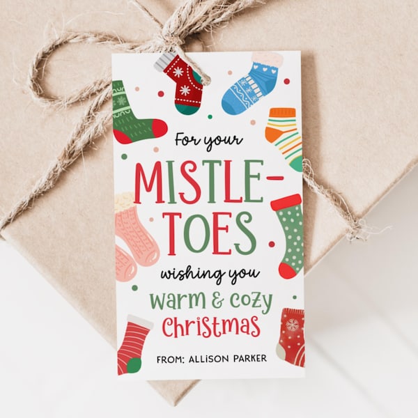 Christmas Socks Tag - Etsy