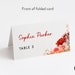 Editable Table Place Cards, Flat and Folded Name Cards, Printable ...