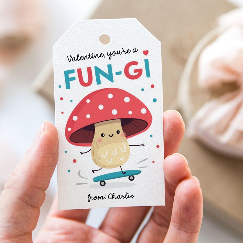 Mushroom Valentine - Etsy