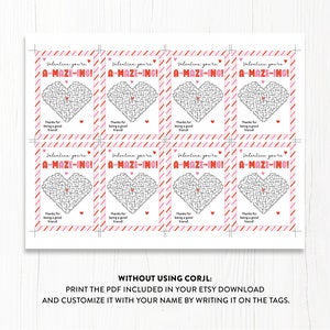 You Are Amazing, Maze Printable Classroom Valentine Card, You Are A ...
