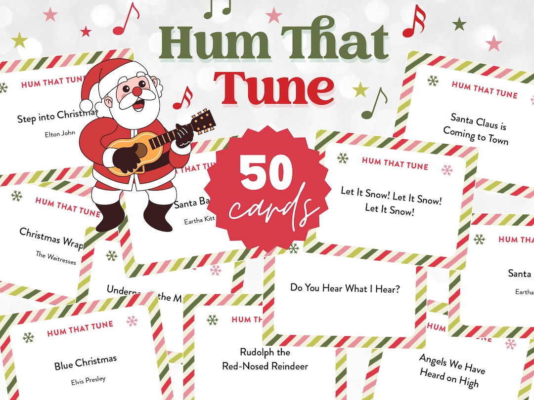 Hum That Tune Game, Christmas Guess the Tune Game, Name That Holiday ...
