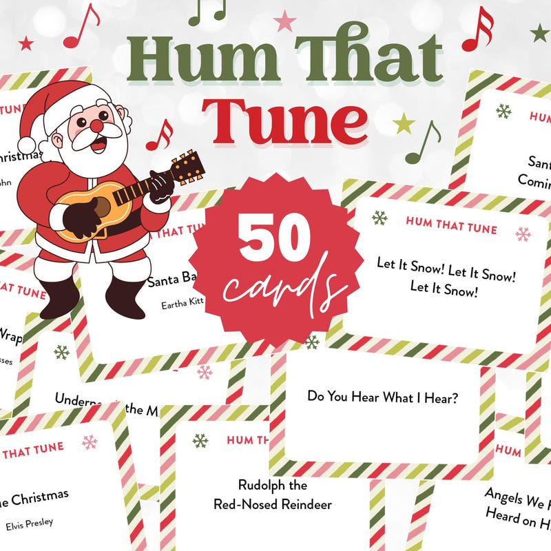 Christmas Hum Game - Etsy