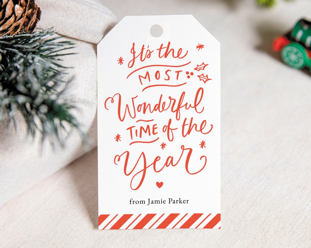 It's the Most Wonderful Time of the Year, Printable Hand-lettered ...