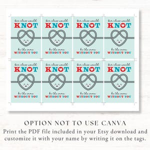 Our Class Would KNOT Be the Same Without You, Cute Valentine's ...