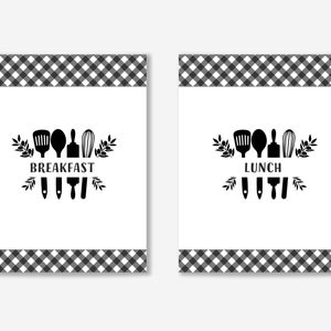 Printable Kitchen Recipe Binder Cover, Editable Recipe Binder Cover ...