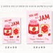 You Are My Jam, Printable Kids Jam and Toast Classroom Valentine ...