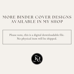 Recipe Binder Cover, Kitchen Binder Kit, Recipe Book Cover, Binder ...