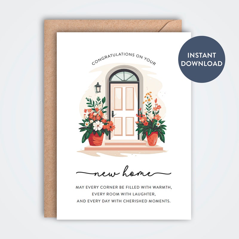 New House New Start Card - Etsy