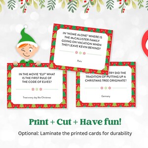 Christmas Trivia, Trivia Quiz, Printable Christmas Party Game, Fun ...