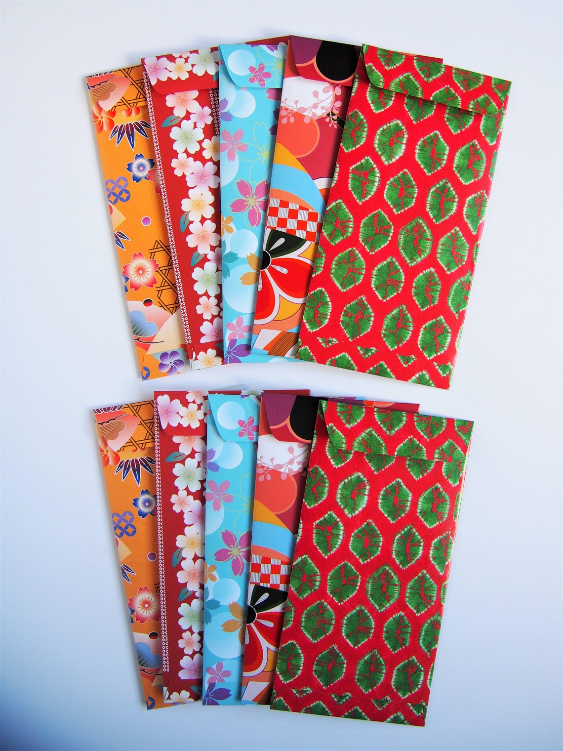 Bright and Beautiful Origami Money Envelopes for Eid--set of 10 in ...