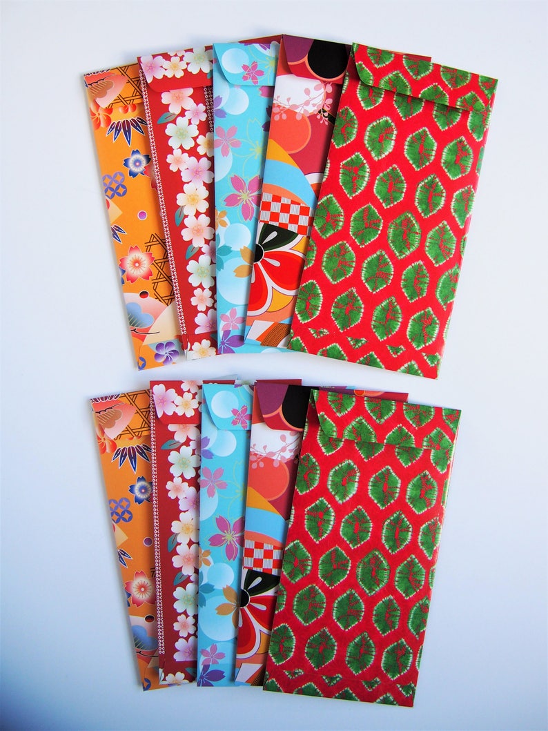 Bright and Beautiful Origami Money Envelopes for Eidset of - Etsy