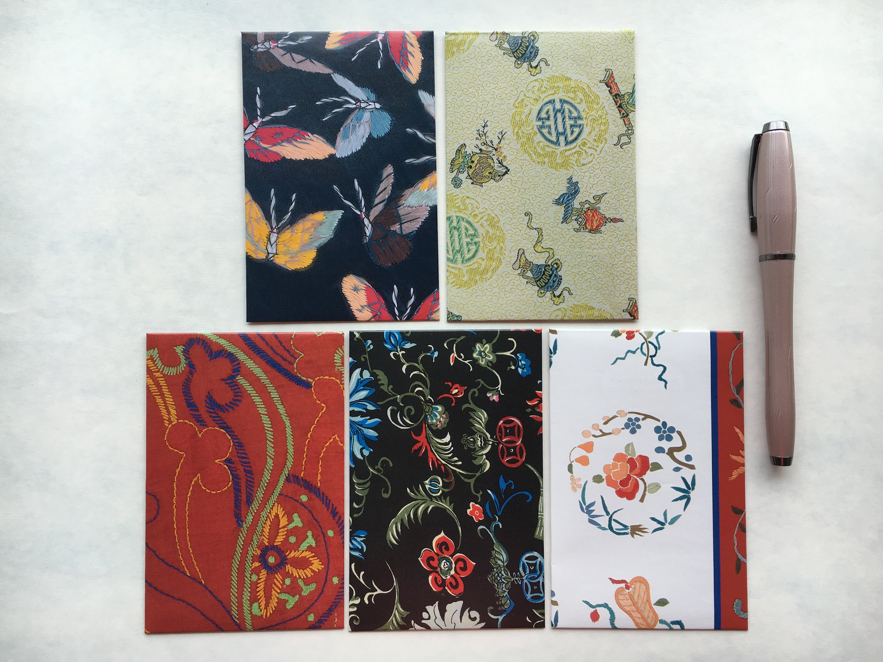 Classic Chinese Embroidery Patterns Money Envelopes for Lunar New Year ...