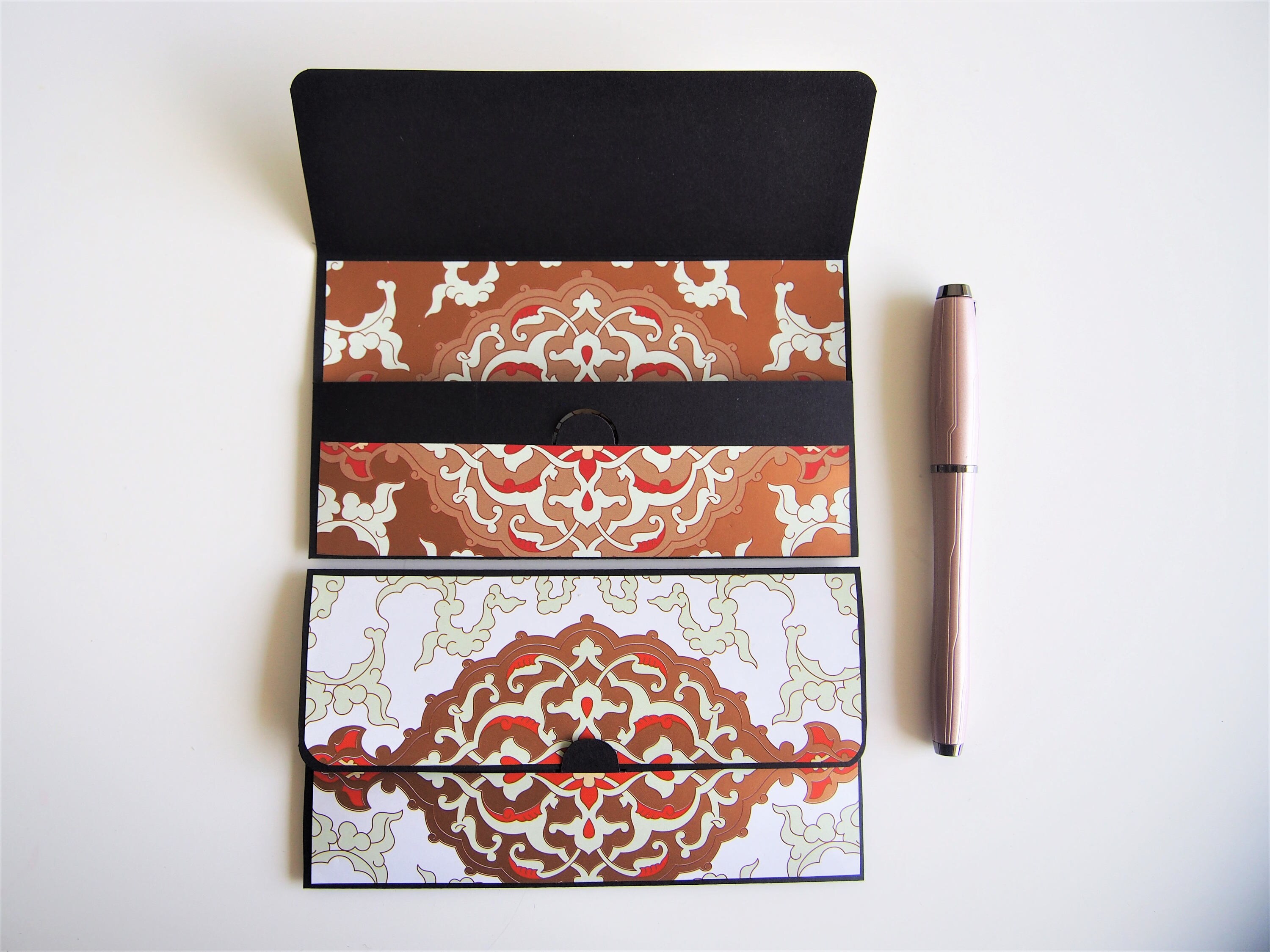 Intricate Medallion Money Envelopes in Luxurious White and | Etsy