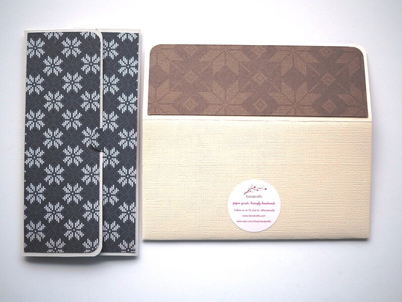 Blue and Brown Classic Songket Design Long Money Envelopes and Voucher ...