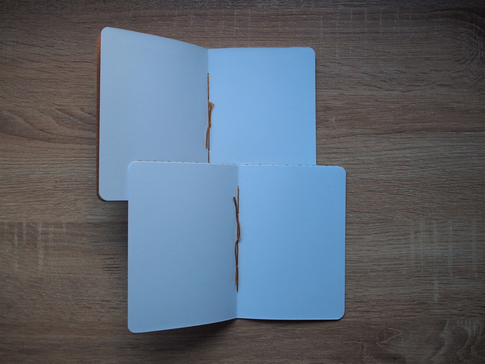 Rustic Botanical Notebooks With Double-sided Covers in Blue and ...