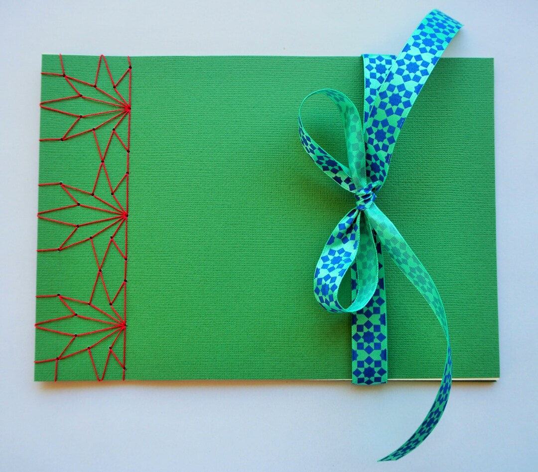 Unique Hand-bound Notebooks With Decorative Spine Designs in Forest ...