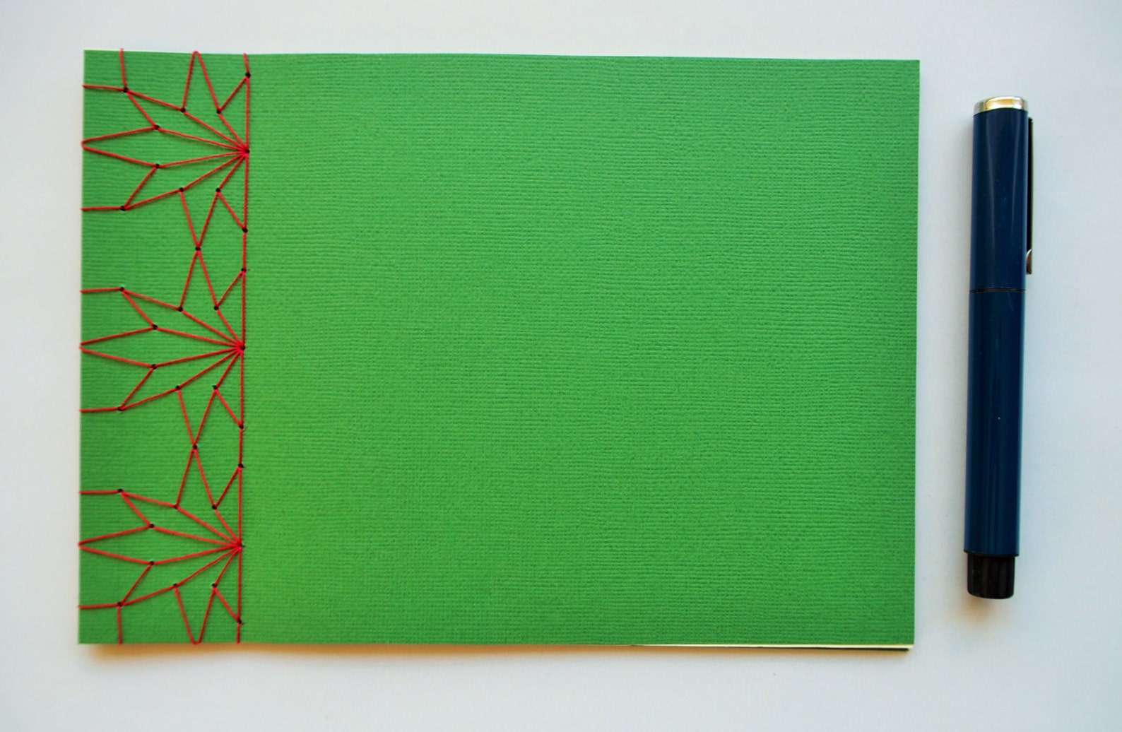 Unique Hand-bound Notebooks With Decorative Spine Designs in Forest ...