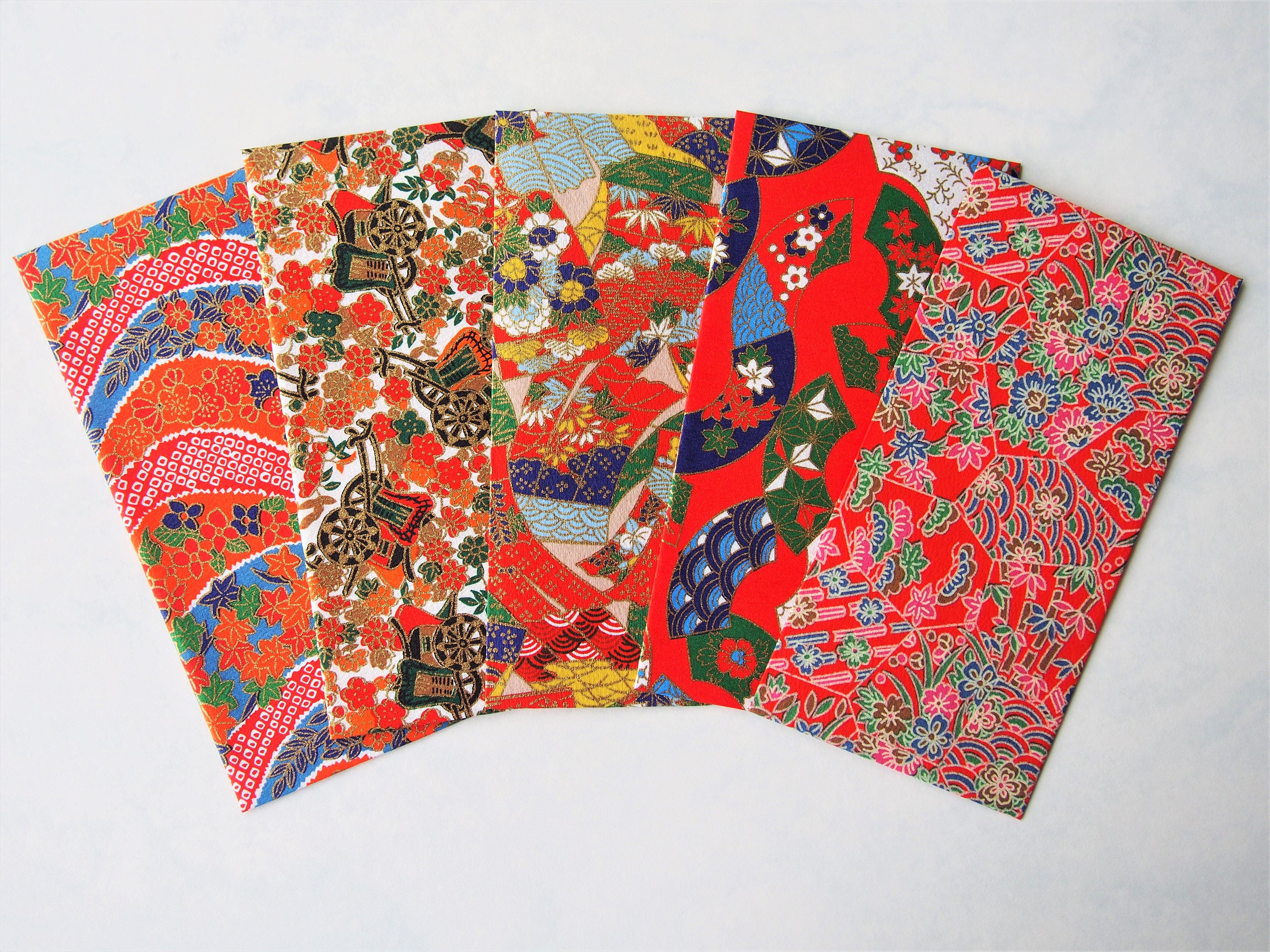 Jumbo Red Premium Origami Money Envelopes for Chinese New Year--set of ...