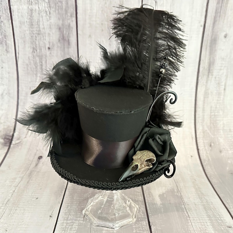 Gothic Mini Top Hat - Etsy