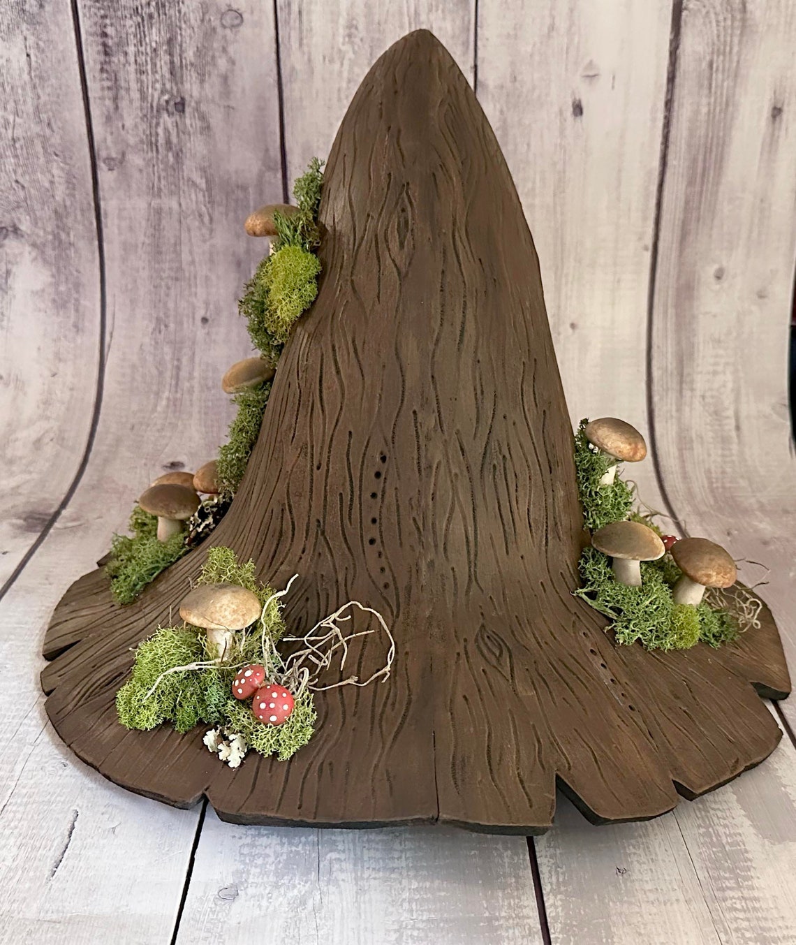 Witch Hat, Wizard Hat, Tree Hat, Cosplay, Druid Hat, Mushroom Hat,gnome ...