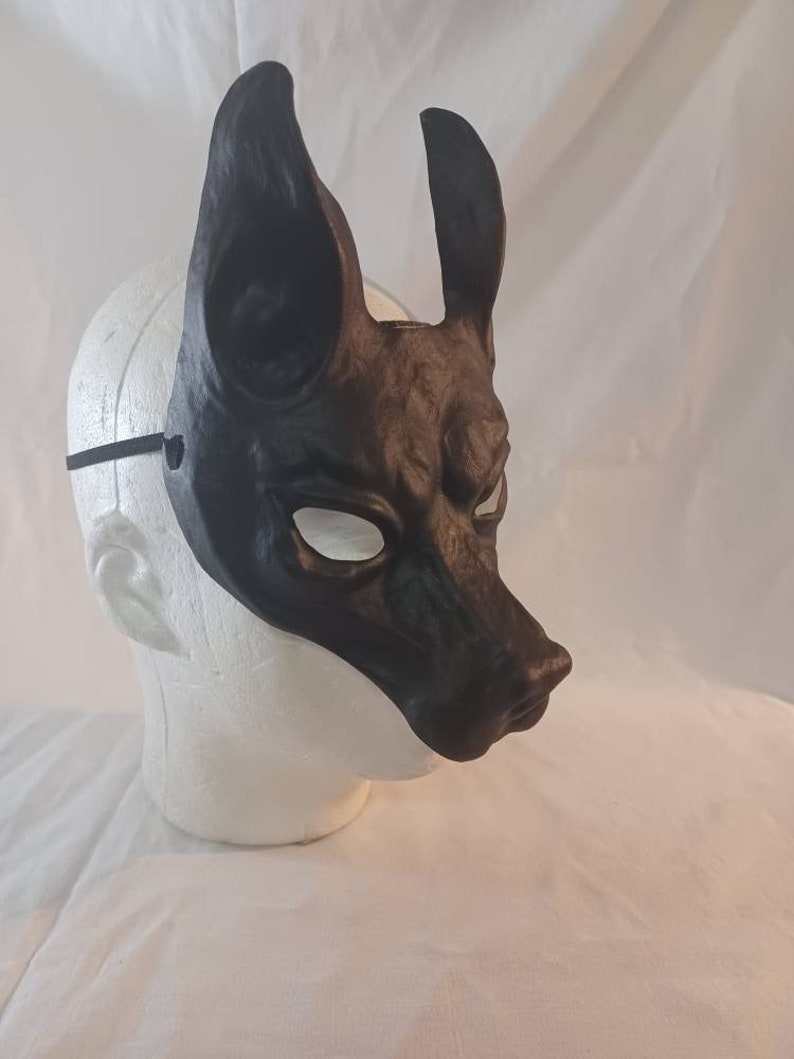 Anubis Mask Black, Egyptian God Mask. - Etsy