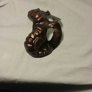 Bronze Ram Mask - Etsy