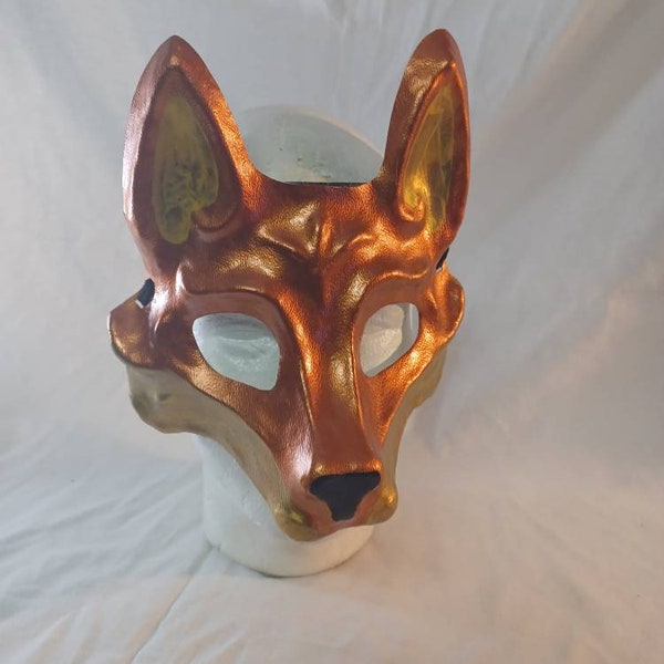 Silver Fox Therian Mask - Etsy