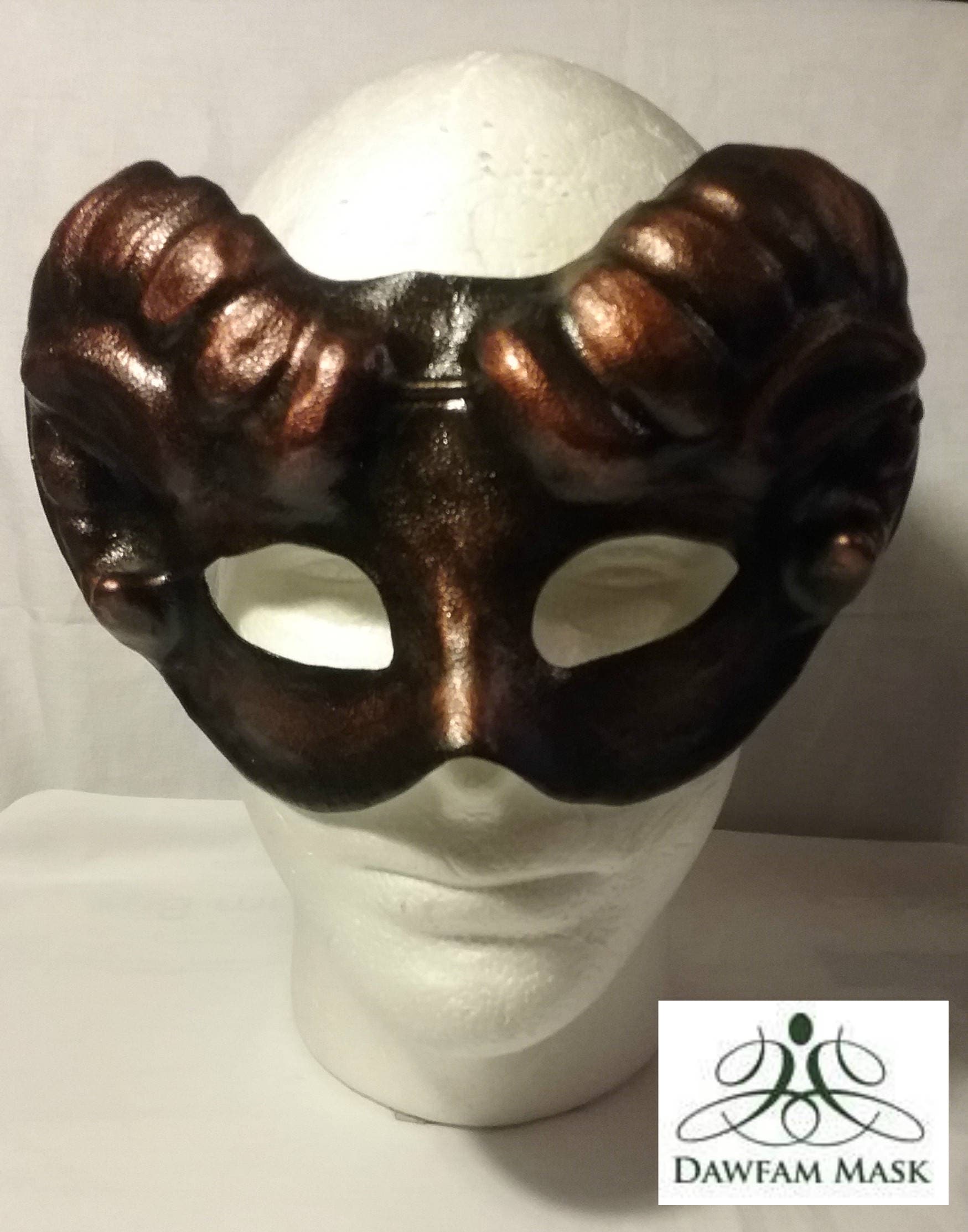 Bronze Ram Mask - Etsy