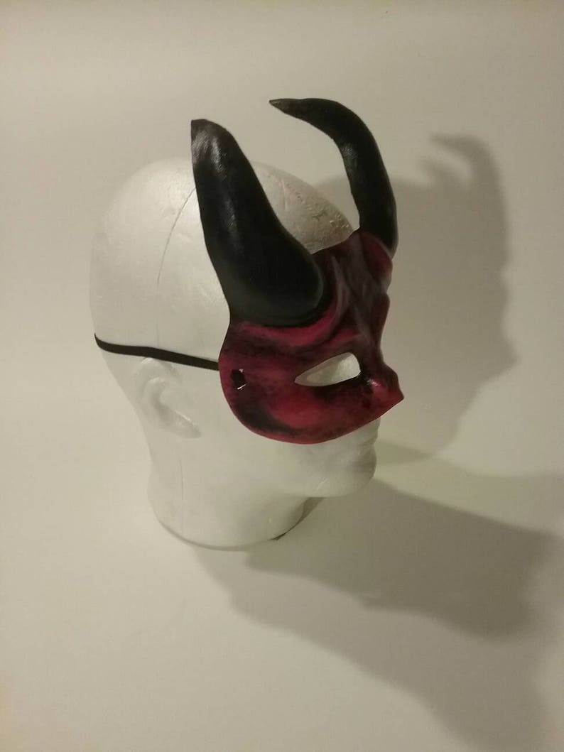 Demon Mask | Etsy
