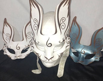 Rabbit Masquerade Mask - Etsy