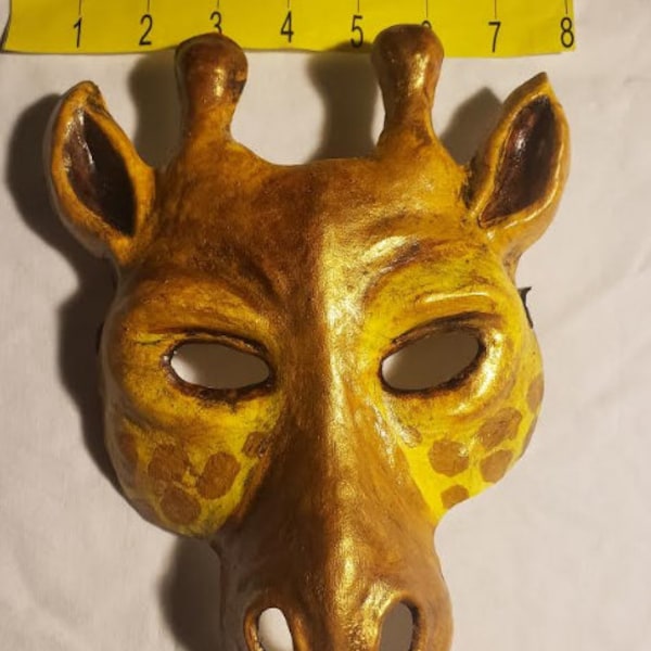 Giraffe Mask - Etsy