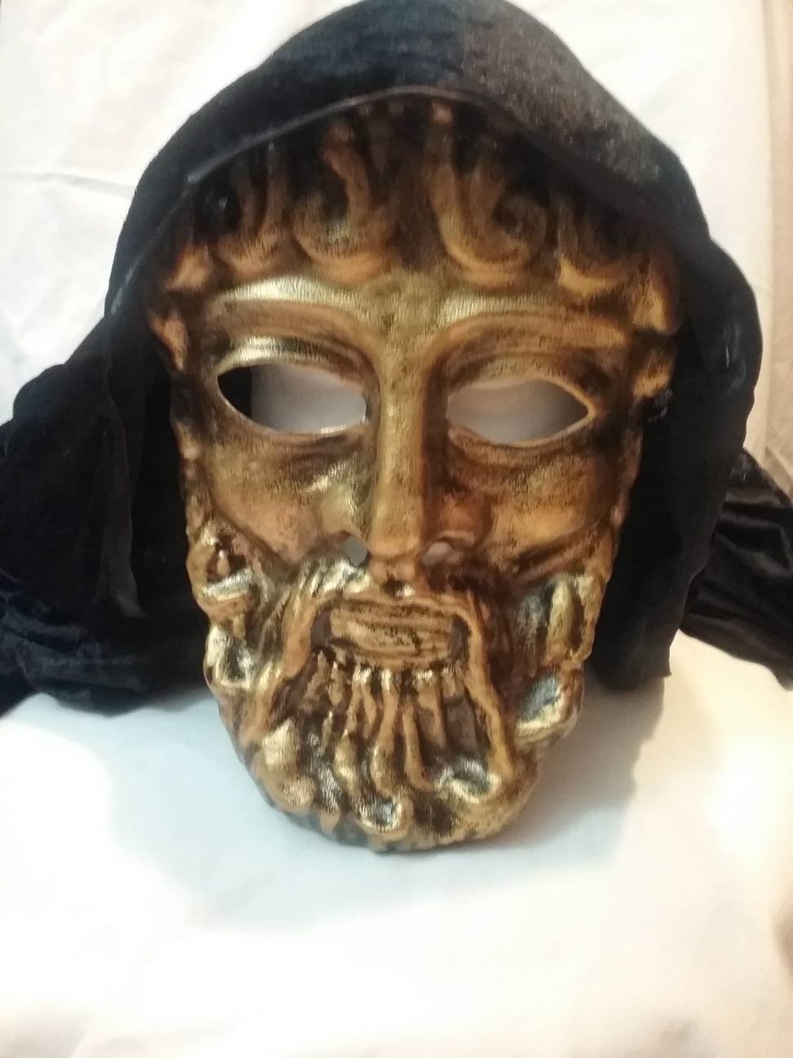 Greek God Zeus Mask. Renaissance Faire Masquerade Party - Etsy