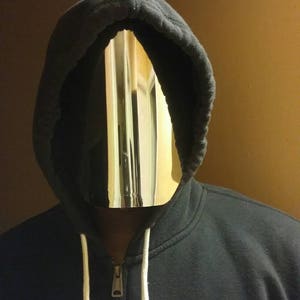 Shattered 'glass' Plastic Mirror Mask Full Face - Etsy