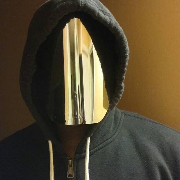 Silver Full Mask - Etsy