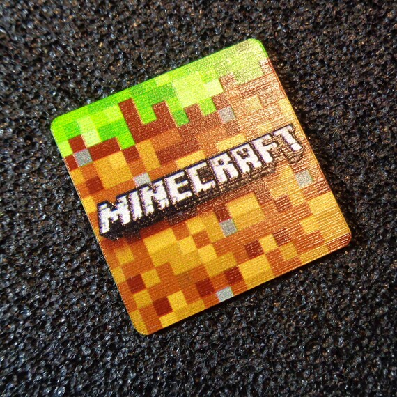 Minecraft Logo Sticker